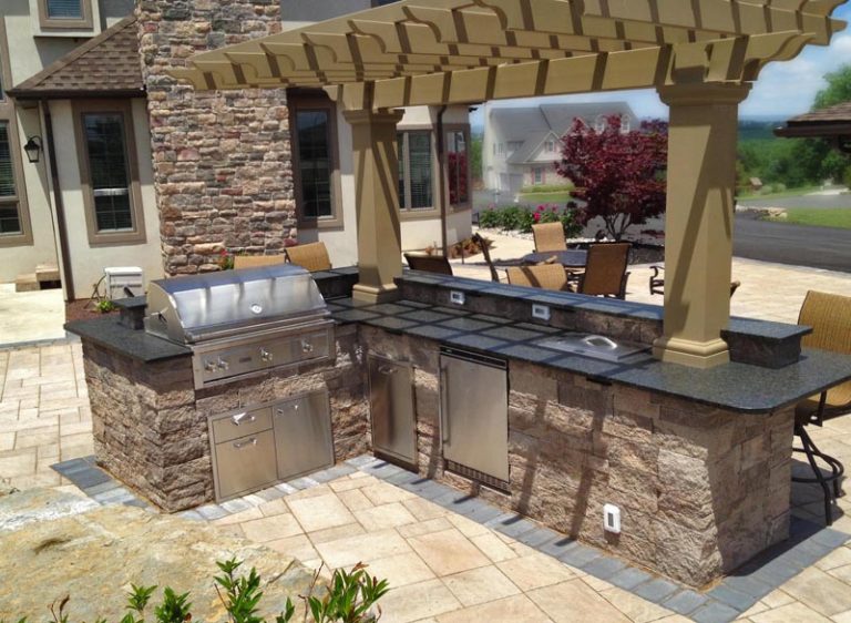 Outdoor Kitchens: The Ideal Backyard Addition - PA Lawn & Landscape